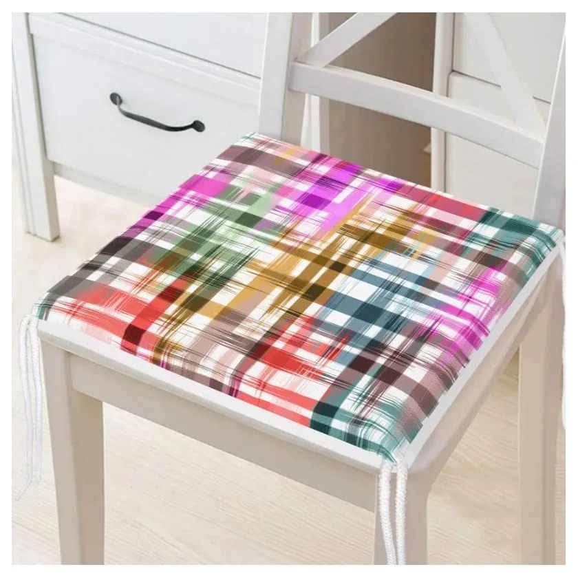 Podsedák 40x40 cm Colour Crisscross – Mila Home