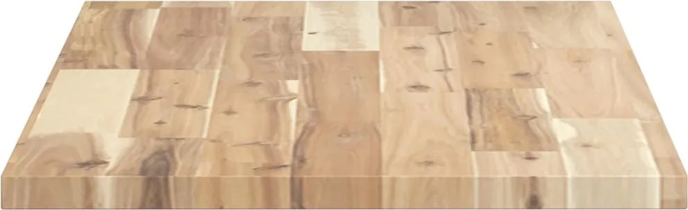 Plovoucí police 3 ks 80 x 40 x 2 cm neošetřené akáciové dřevo 3279397