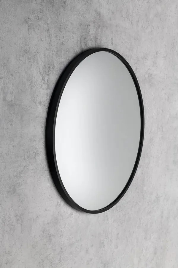Sapho Sapho, NOTION kulaté zrcadlo v rámu, ø 80cm, zlatá matná, NT800G