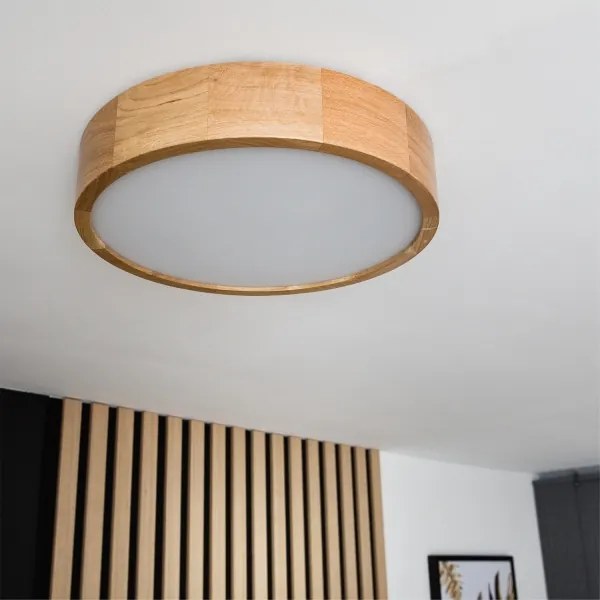 Brilagi - LED RGBW Stmív. strop. sv. CARVALHO 2xE27/9W/230V Wi-Fi dub pr. 37,5