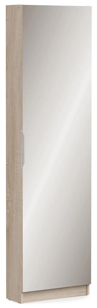 Idea Botník se zrcadlem 305097 dub
