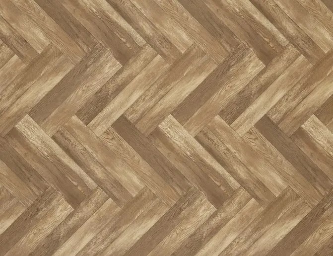 UNILIN PVC podlaha - lino MAXIMA PLUS Jasmund S34 - dřevěný dekor parket ŠÍŘKA: 3 m