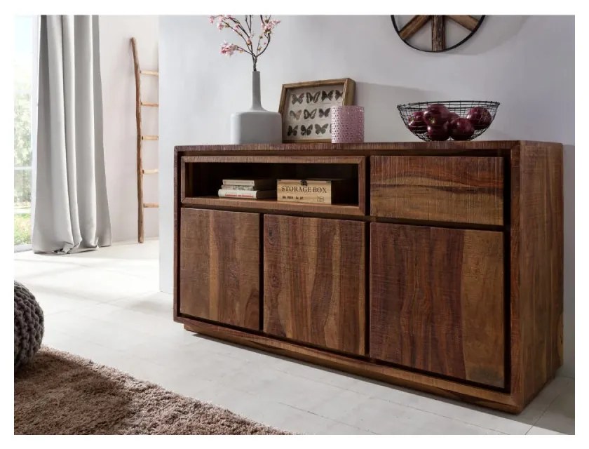 Massive home | Komoda Sleek 140 cm - palisandr