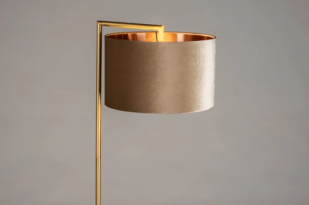 Stojací designová lampa Pallas Taupe Messe