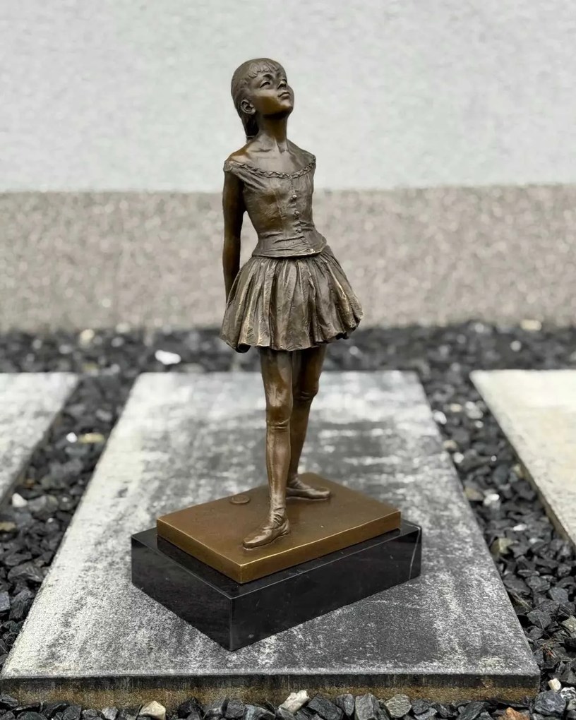 Bronzová socha soška - Tanečnice baletka Degas