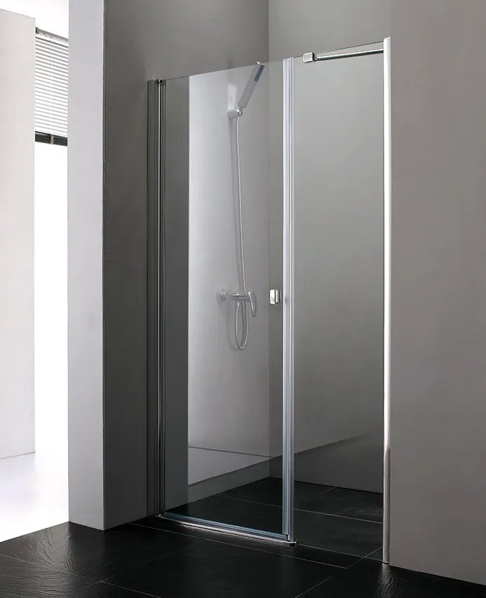 Aquatek Glass B7 120 CHROM Sprchové dveře do niky 117 - 121 cm