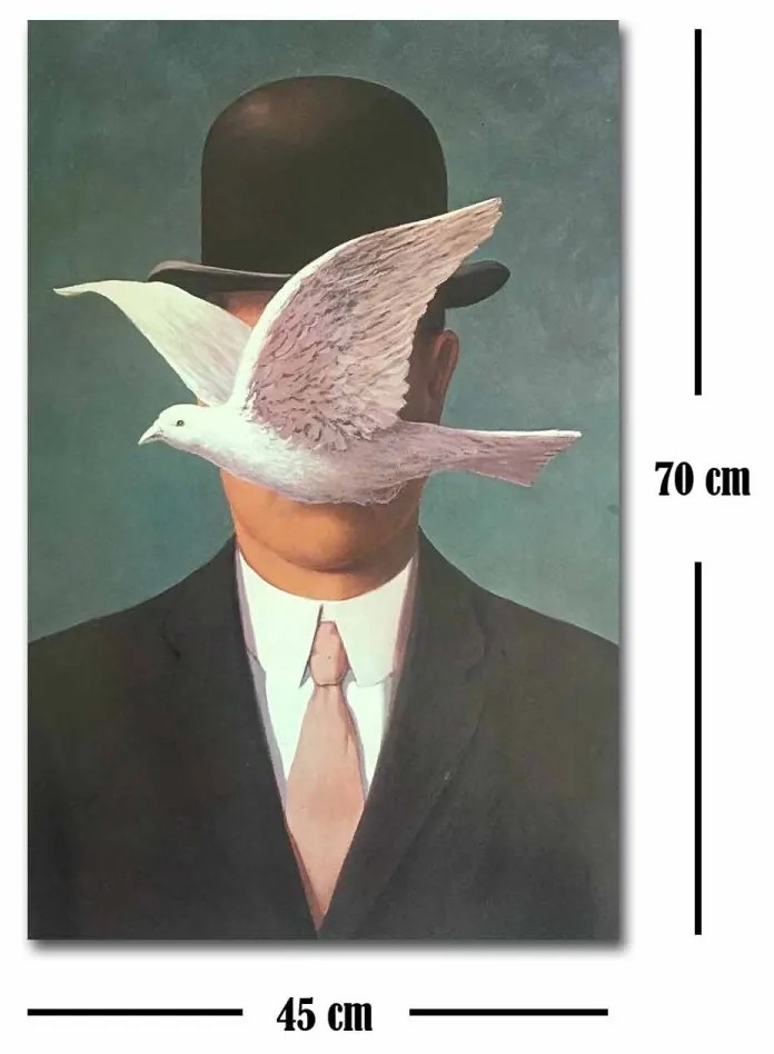 Reprodukce obrazu René Magritte 099 45 x 70 cm