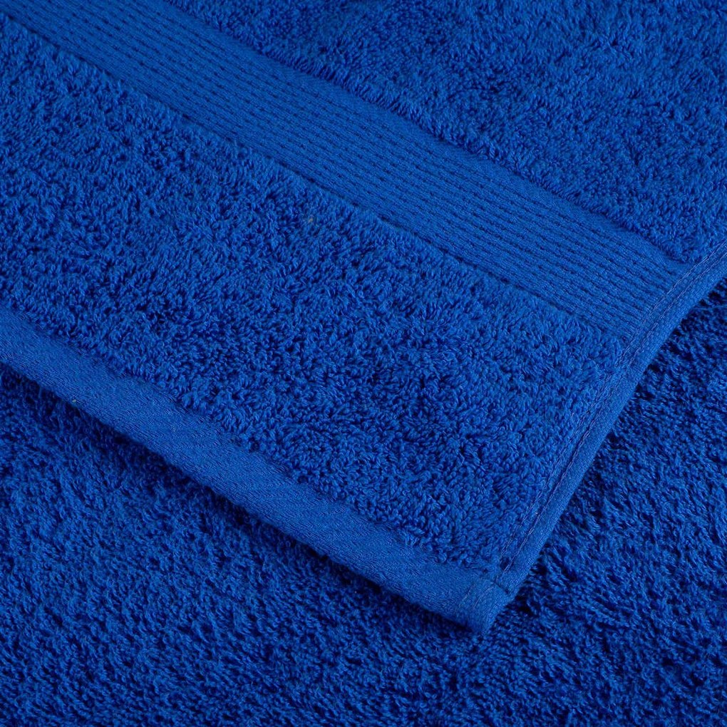 Prémiové ručníky do sprchy SOLUND 10 ks modré 70x140 cm 600 g/m² 137190