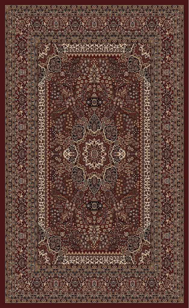 Ayyildiz, Kusový koberec Marrakesh 207 red, 300x400, červená, kancelář