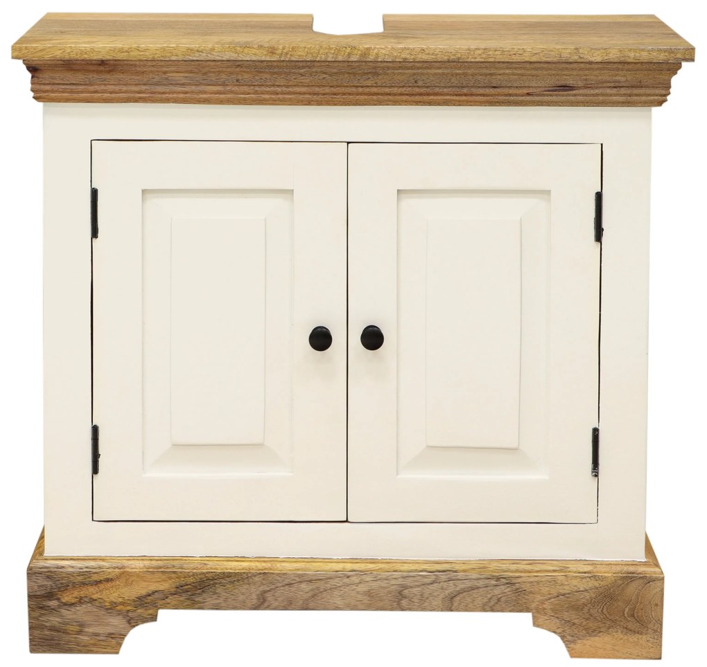 furniture-nabytek.cz - Dřevěná skříňka pod umyvadlo masiv 70x65x35 z mangového dřeva