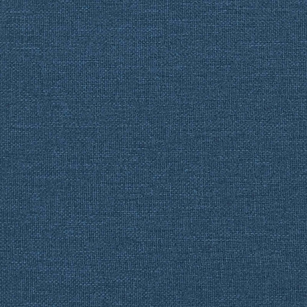 Postel s boxspringem s čelo Modrá 90 x 190 cm textil 3343959