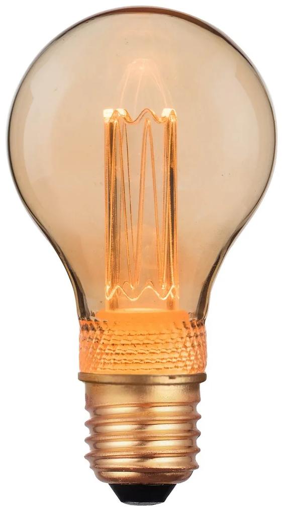 Stmívatelná zlatá LED žárovka NORDLUX Retro 2,3 W a 3,5 W 1800 K