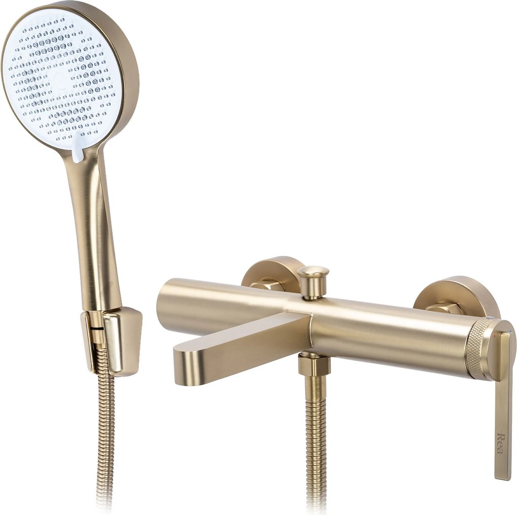 Rea, Koupelnová baterie REA Grace Brush Gold, REA-B2242