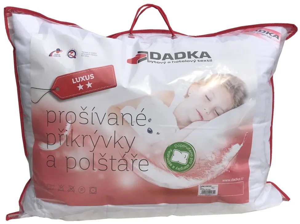 Dadka Polštář LUXUS COMFORT bílá 45x60 cm