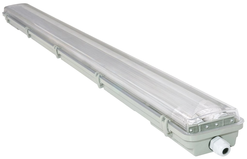 BERGE 2x Svítidlo + 4x LED trubice - T8 - 120cm - 72W - studená bílá - SADA - ver2