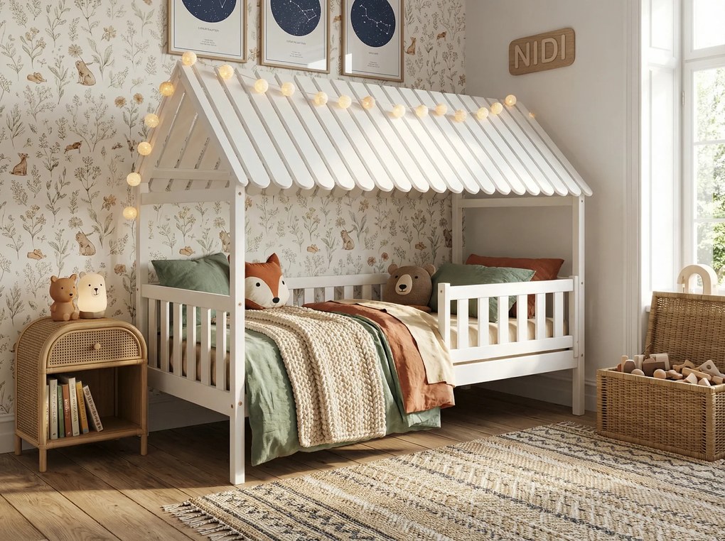 Rkids | Dětská postel Nidi 90x180 Bílá