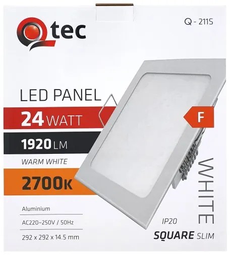 LED Podhledové svítidlo QTEC LED/24W/230V 2700K