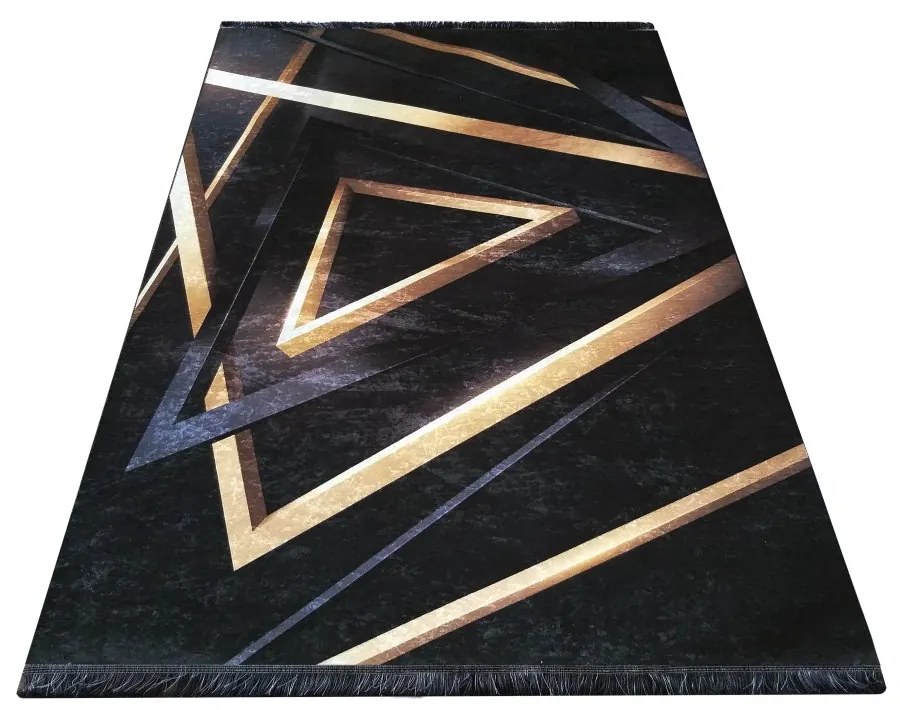 Stylový koberec s geometrickým motivem Šířka: 80 cm | Délka: 150 cm