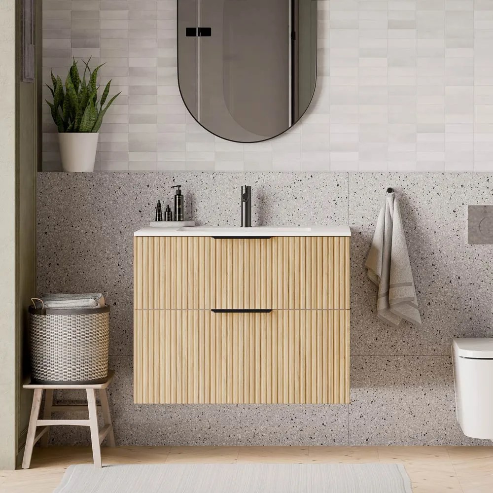 Duravit umyvadlo s umyvadlovou skříňkou TIM 80 cm