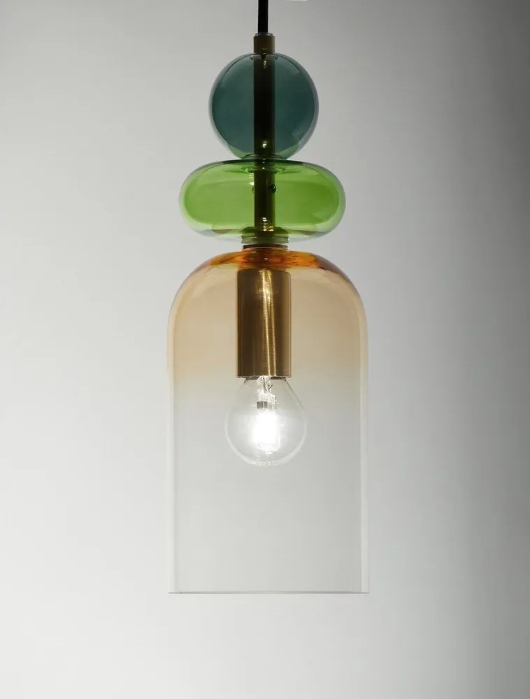 Skleněné závěsné svítidlo ve zlaté barvě ø 11 cm Murano – Nova Luce