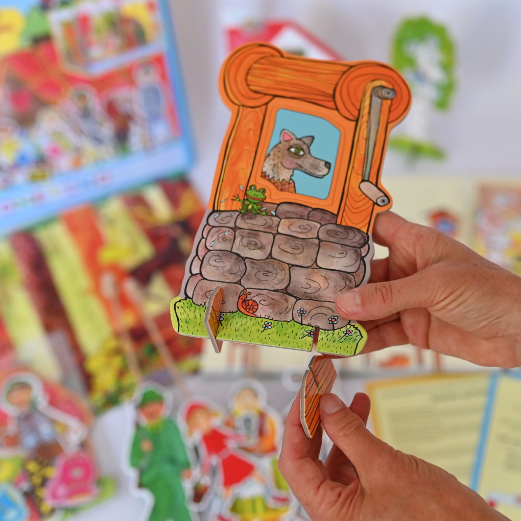 MARIONETINO Červená Karkulka - Loutková pohádka DÁRKOVÁ KRABIČKA: Baleno v krabičce.