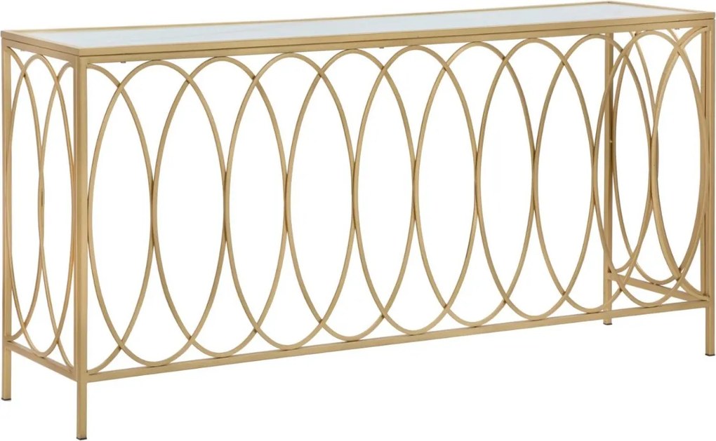 Designová konzole Wahponjea 160 cm zlatá