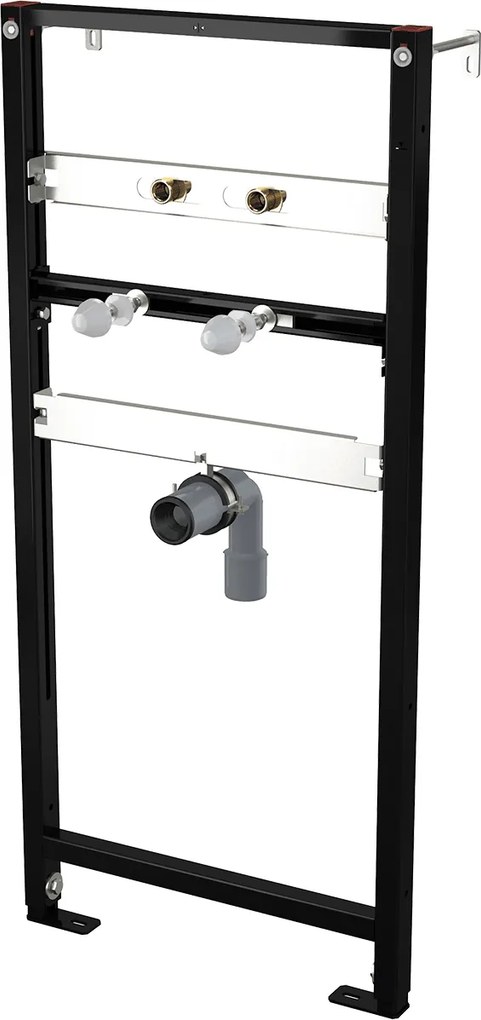 Deante Easy Lock, podomítkový modul pro umyvadlo 510x1120 mm, černá, CST_UM01