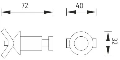Nimco Háček na otopné těleso - UNC 13052-90
