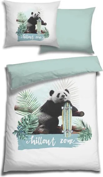 Florella Povlečení Panda Rozměr: 70x90 + 140x200 cm