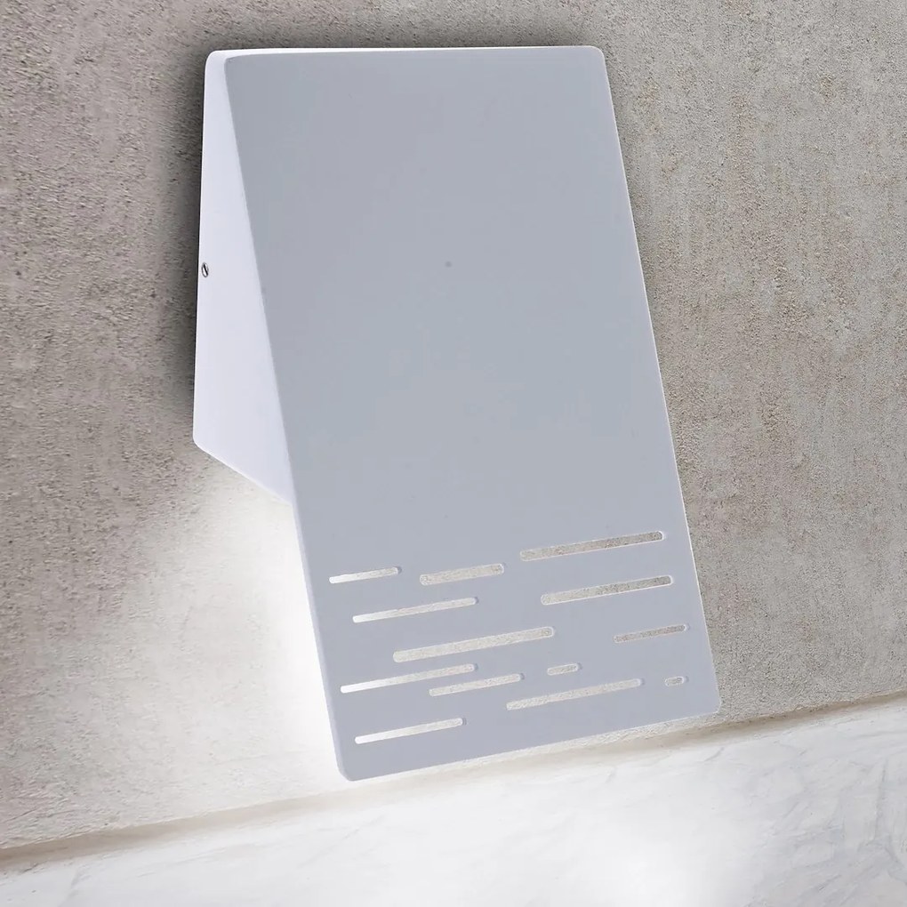 Exteriérové nástěnné LED svítidlo Line, 1x LED 10w, bílé