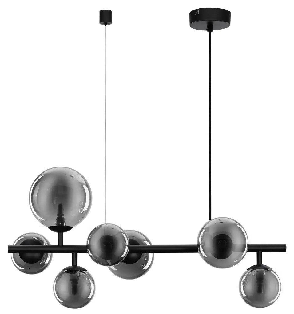 Retro lustr Odillia B 65 smoky