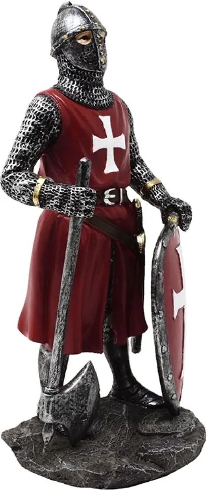 Madrid Magnificence Figurka křižáckého rytíře 18,5 cm - Polyresin - MC-23133