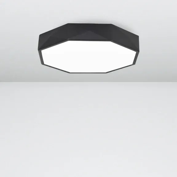 LED stropní svítidlo Eben 40 černé