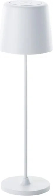 Brilliant G90939/75 Venkovní AKU stolní lampa KAAMI bílá USB-C