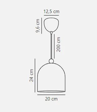 Nordlux Závěsné svítidlo Gaston Barva: Modrá