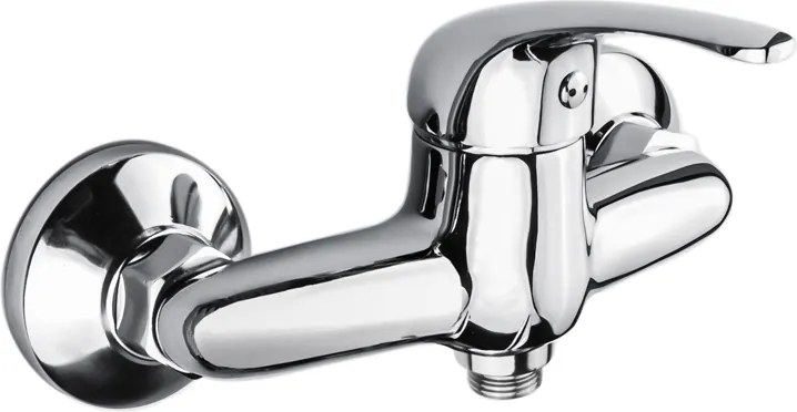 Mereo Mereo, Sprchová nástěnná baterie, Lila, bez příslušenství, chrom, CBEE60103