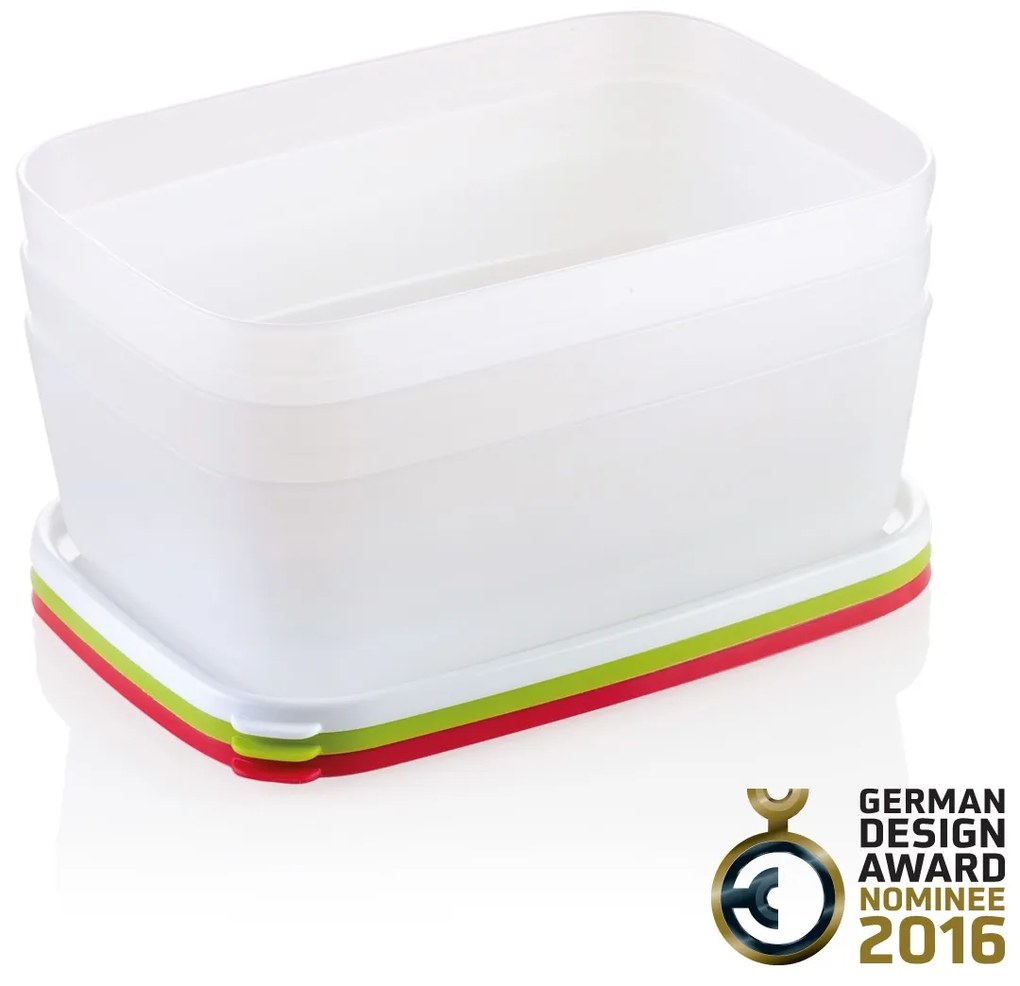 TESCOMA Zdravé dózy do mrazničky PURITY 1,5 l, 3 ks