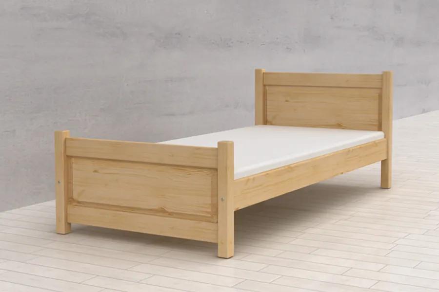 Via-nábytek Postel NIKOLAS masiv borovice 120 x 200 Povrchová úprava postele: Moření odstín dub