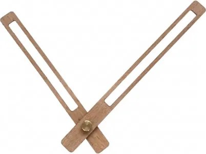 Minimalistické dřevěné ručičky s tichým chodem pro váš interiér | SENTOP R102