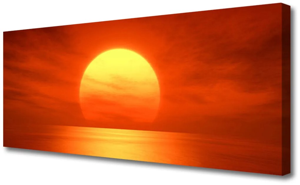 Obraz Canvas Západ Slunce Moře