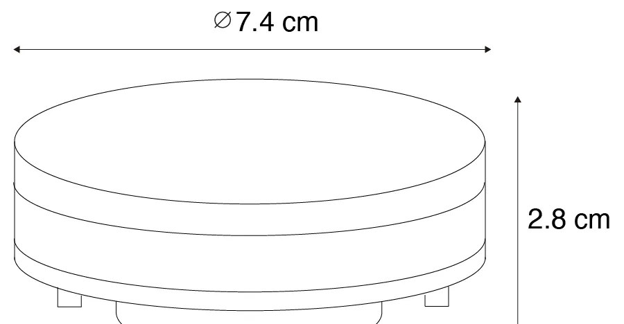 Chytrá stmívatelná LED žárovka GX53 9W 806LM 2700K-6500K