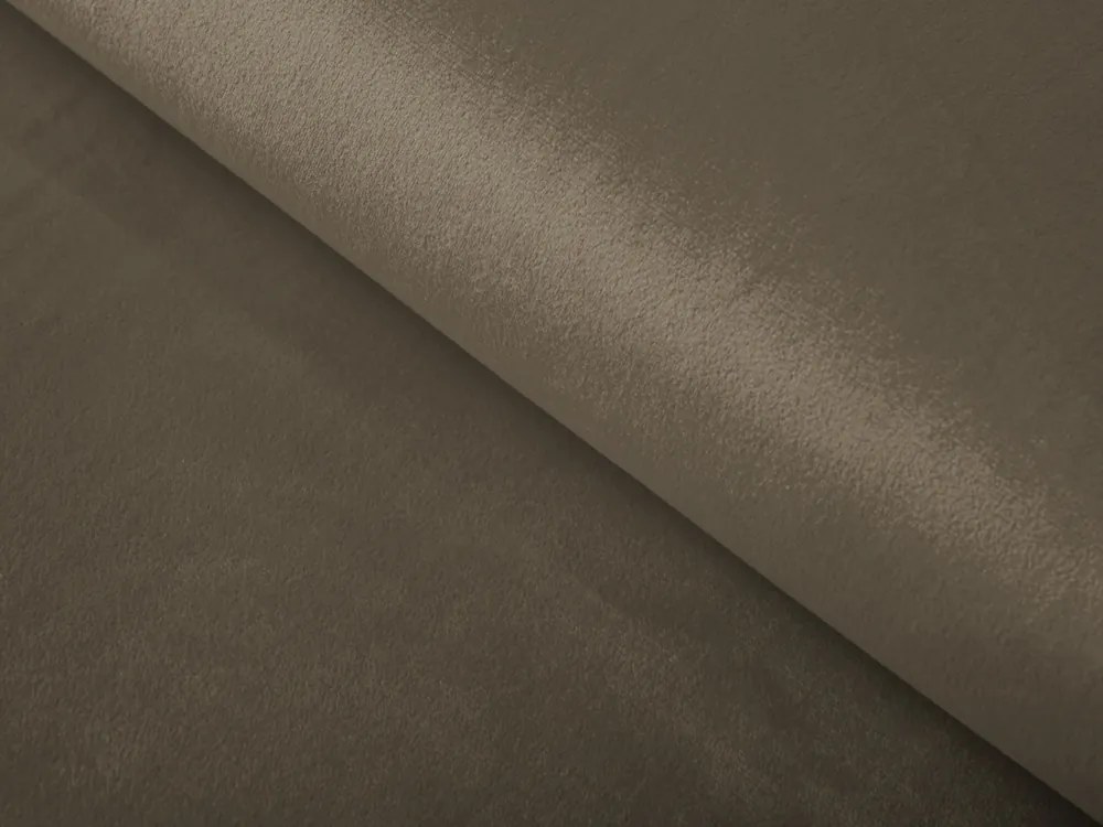 Biante Sametový povlak na polštář SV-031 Hnědá khaki 35 x 45 cm