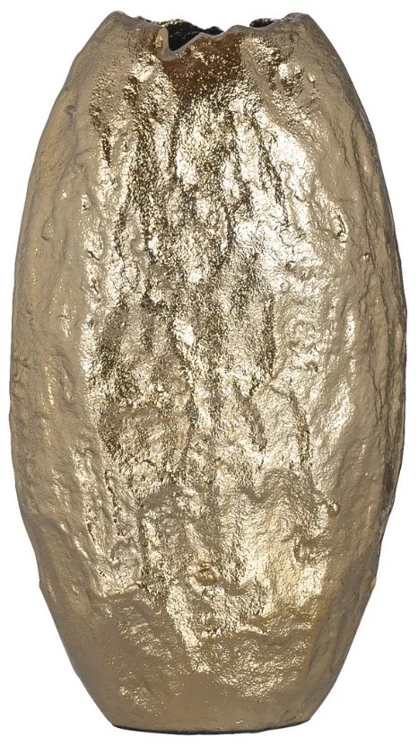 OnaDnes -20% Zlatá kovová váza Richmond Liona 31 cm