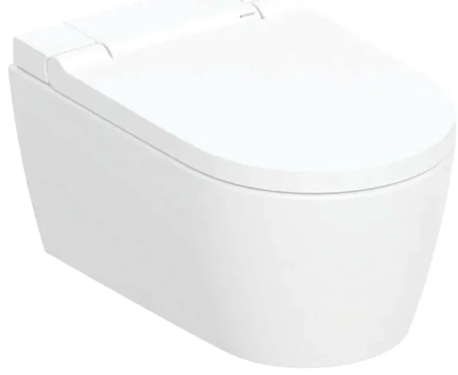 Geberit AquaClean - Elektronický bidet Sela s keramikou, závěsný, TurboFlush, SoftClosing, KeraTect, bílá 146.220.11.1