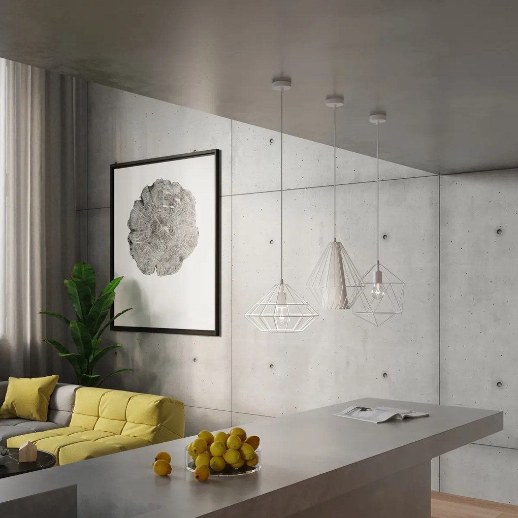 Sollux Lighting Závěsné svítidlo UMBERTO bílé