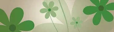 Svetmimi Tapeta dětská květý zelená 240 x 67 cm