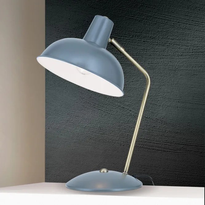 Orion LA4-1190-Grau Stylová stolní lampa FEDRA ŠEDÁ + patina Biano.cz