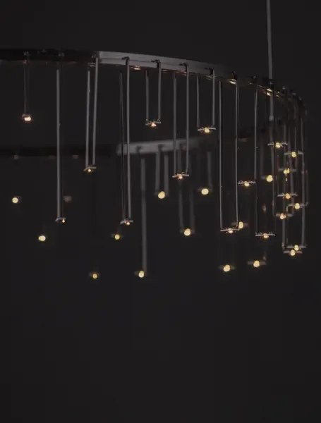 Luxusní lustr Stellar 65 černá