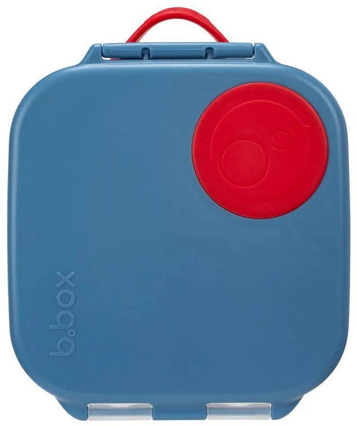 B.box Svačinový box střední Modrý/šedý