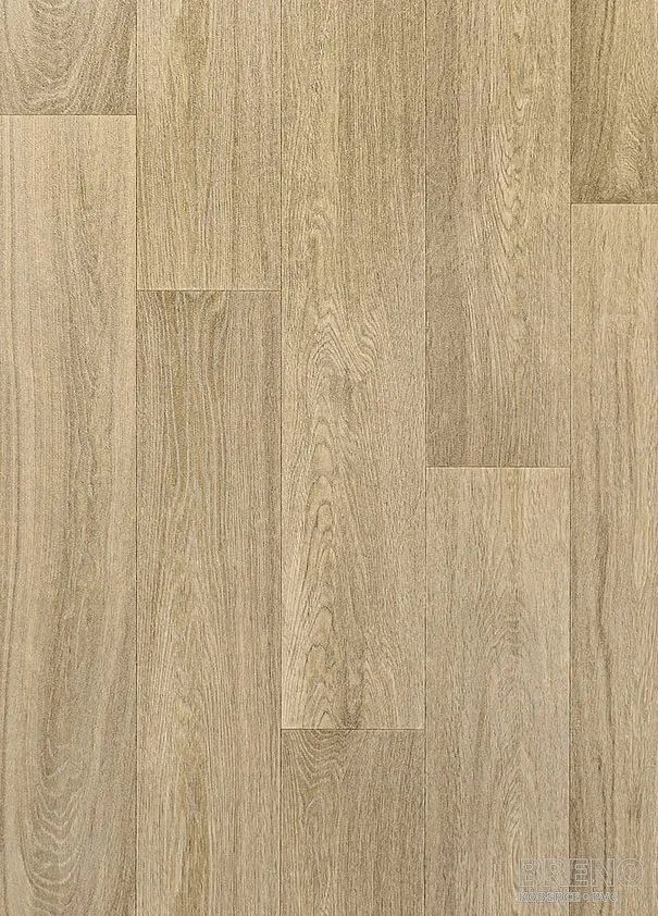 Breno PVC SMARTEX Pure Oak 160M – světlé neutrální dřevo, šíře 200 cm